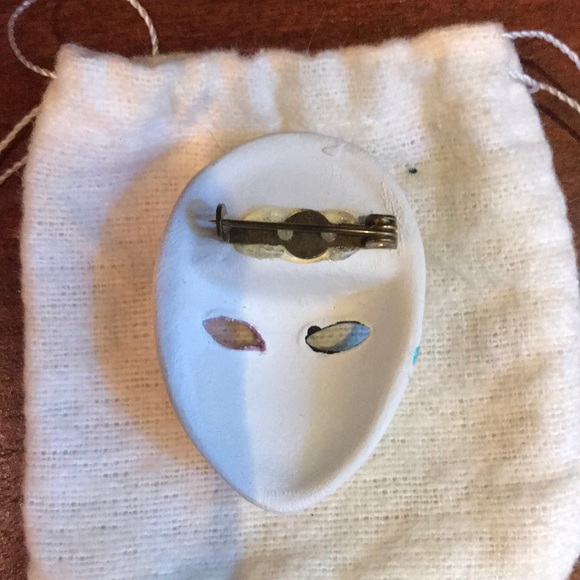 Jewelry | Pin Theatre Style Mask | Poshmark